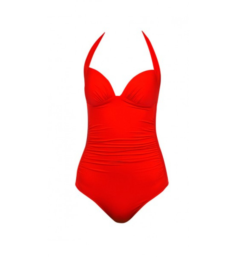 JETS Gathered 50's Swimsuit